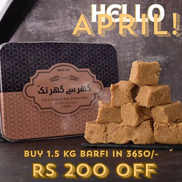 Barfi Pro Max – Ghar Se Ghar Tak